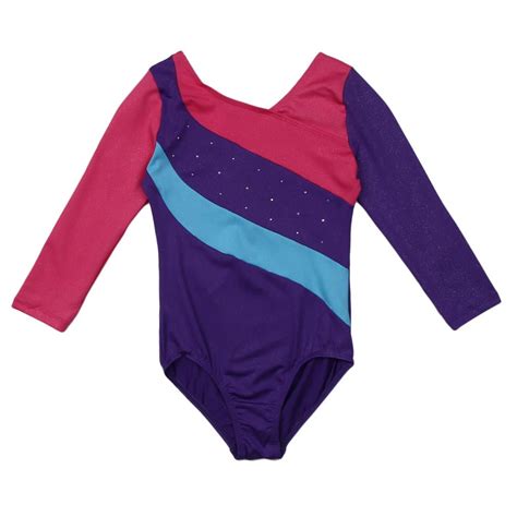 Maillot De Gimnasia Traje De Baile Ropa Deportiva Mangas Largas