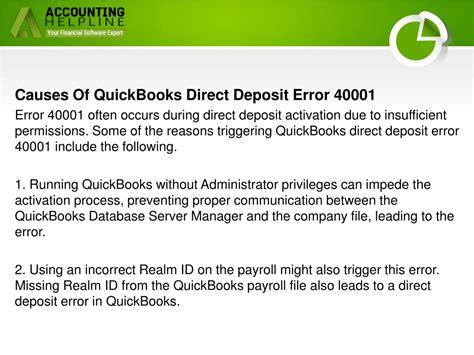 Ppt True Methods For Resolving Quickbooks Error 40001 Powerpoint Presentation Id 12776495