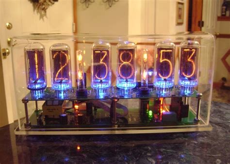 The Nixie Clock III Kit Equipped With IN 18 Nixie Tubes Created Video Geeky Gadgets