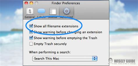 how to show all file extensions on mac wisely guide
