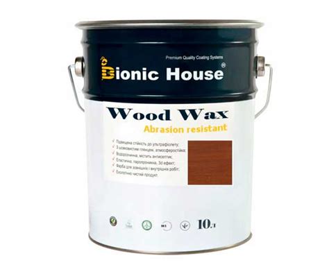 Краска для дерева WOOD WAX Bionic-House 10л Каштан – фото, відгуки ...