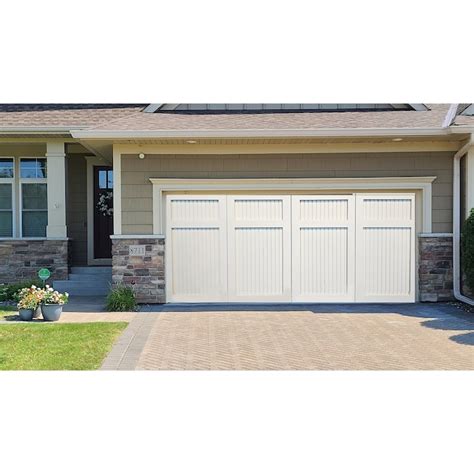 Overlay Collection 7 Series 10 Ft X 7 Ft Insulated White Single Garage