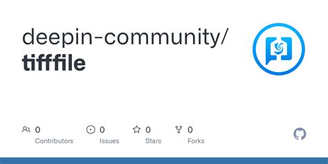 GitHub Deepin Community Tifffile