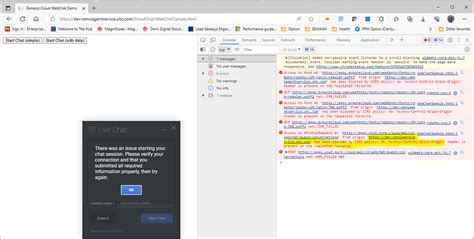 Chat Widget Cors Issue Genesys Cloud Web Chat Genesys Cloud