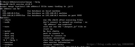 Mongodb数据库命令行操作mongo客户端命令行 Csdn博客 Mongodb数据库命令行操作mongo客户端命令行 Csdn博客