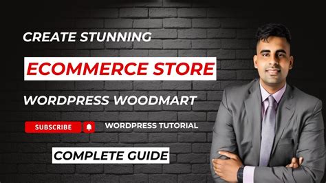 How To Create An Online Store With Woodmart Youtube