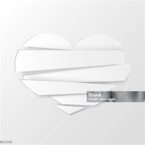 백색 줄무늬는 백색 배경에 실연입니다 아이콘 기호 상징 깃발 스티커 배지로 사용 될 수 있습니다 벡터 아이콘입니다 사진 클립