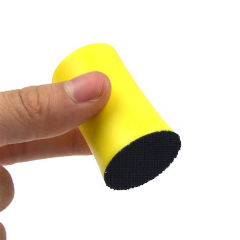 벨트샌딩2 인치 30mm Pu 폼 및 백업 샌딩 패드 목공용 핸드 면적 정확한 연마 티몬