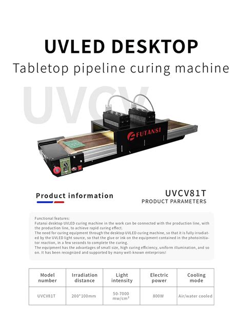 Led Uv Curing Conveyor Systems For Uv Curing Applications
