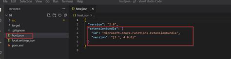 java azure functions throws error during running locally a host error