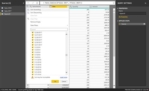Combinar O Anexar Datos En Power Bi Power Query Conceptos Básicos