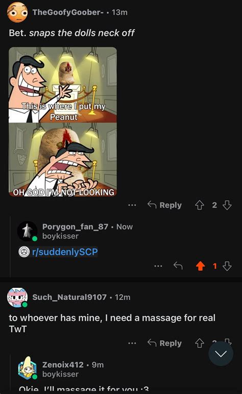 Peanut Has Breached Containment R Suddenlyscp