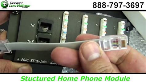 telephone modular wiring