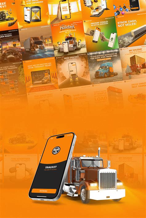 Social Media Posts Trauxit App Vol2 Behance