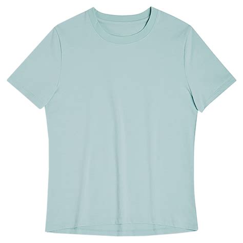 안다르 New 에어리핏 스탠다드핏 숏슬리브 미스티블루 위시버킷