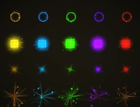 Artstation Unity Ui Magic Vol2 Visual Effects Game Assets