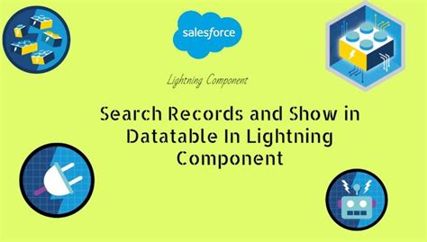 search records and show in datatable in lightning component