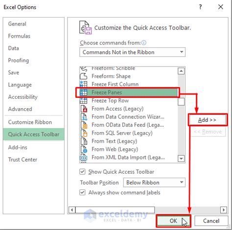 How To Lock Rows In Excel 6 Easy Methods Exceldemy