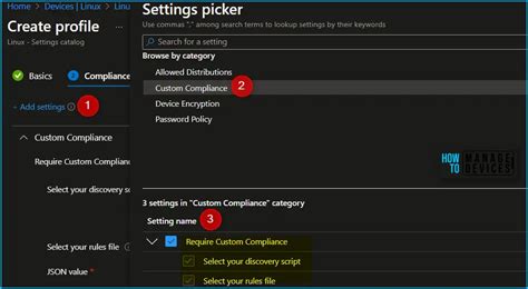 create custom compliance policies for linux devices in intune htmd blog