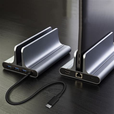 Vertical Notebook Docking Station Type C Unicun