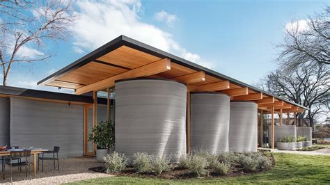 icon and lake flato build 3d printed house zero in austin