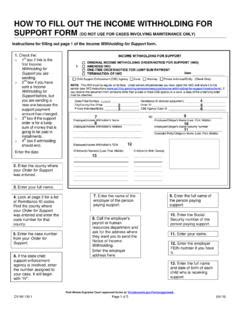 HOW TO FILL OUT THE INCOME WITHHOLDING FOR How To Fill Out The Income Withholding For Pdf