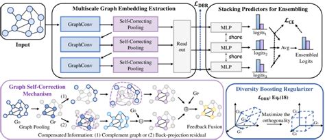 the ensembled multiscale graph learning framework top equipped with