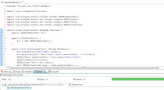 Eclipse RCP And SWTBot Framework Create Eclipse RCP Application With Tree View And Write SWTBot