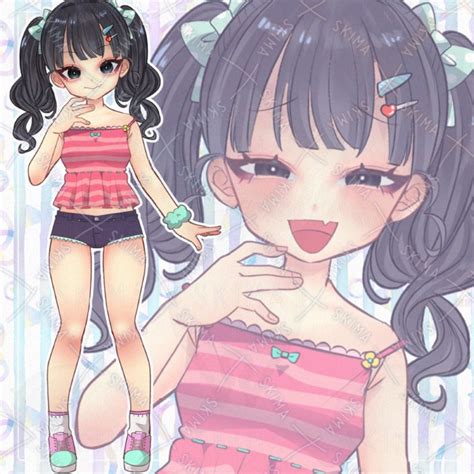 女の子【表情10種】 Skima（スキマ）