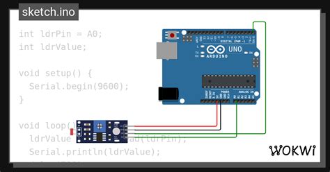 Capteurldr Wokwi Esp32 Stm32 Arduino Simulator