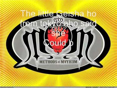 Methods Of Mayhem Get Naked With Lyrics Youtube Music