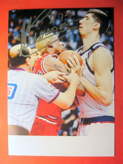 Autograph Vip Success 2012 Gheorghe Mureșan The Tallest Player In