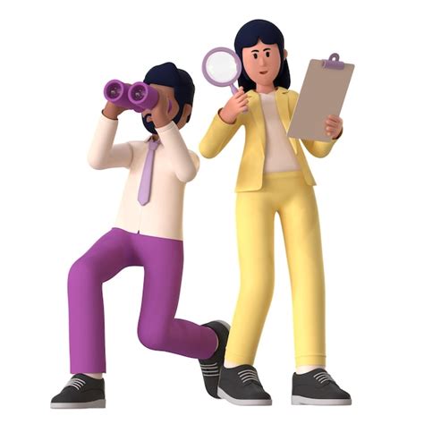 Premium Psd Searching File Document 3d Illustrationsearching Business