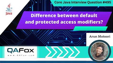 difference between default and protected access modifiers core java