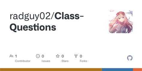 Github Radguy02class Questions