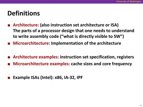 PPT Instruction Set Architectures PowerPoint Presentation Free Download ID