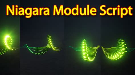 Niagara Module Script Unreal Engine Niagara Tutorial CGHOW Ashif Ali