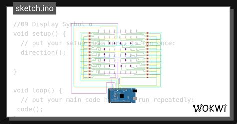 Espdotmatrixset29 Wokwi Esp32 Stm32 Arduino Simulator