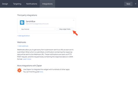 How To Integrate Widgets With Sendinblue Getsitecontrol