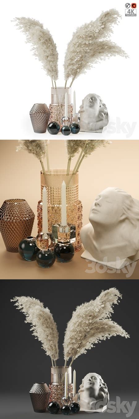 Decorative Set 01 Down3dmodels Decorative Set 01 Down3dmodels