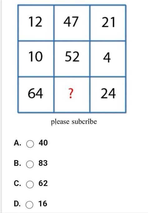 Missingnumber Find The Missing No Question For Upcoming Exam Ssccgl Sscchsl Ssc Sscgd