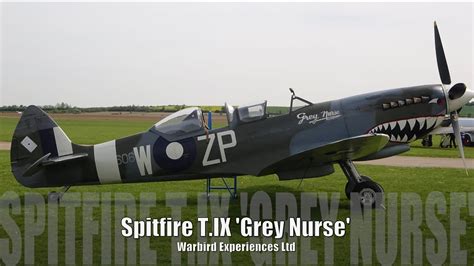 Spitfire T Ix Te508 Grey Nurse Youtube