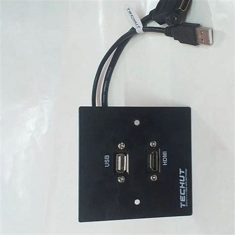 Techut Metal Hdmi Usb Faceplate At ₹ 450 Piece Face Plate In Faridabad Id 27216319133