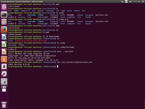cuda nn path issues in installing tensorflow gpu on ubuntu 16 04