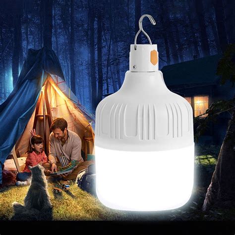 Rechargeable Led Bulb Usb Portable Lamp Camping Light For Emergency Camping Night Market Lampu