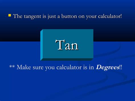 13 4 Tangent Ratio Lesson Ppt