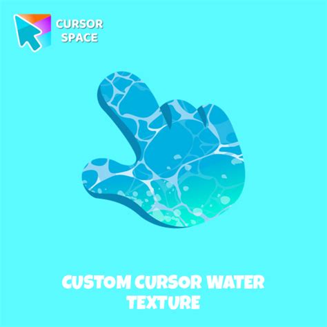cute cursor custom cursor water texture cursor space