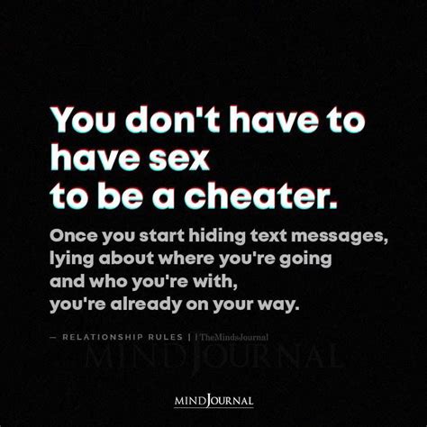You Don T Have To Have Sex To Be A Cheater Artofit
