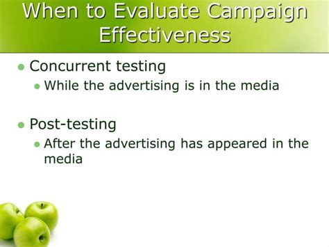 Chapter 19 Evaluating Advertising Effectiveness Ppt