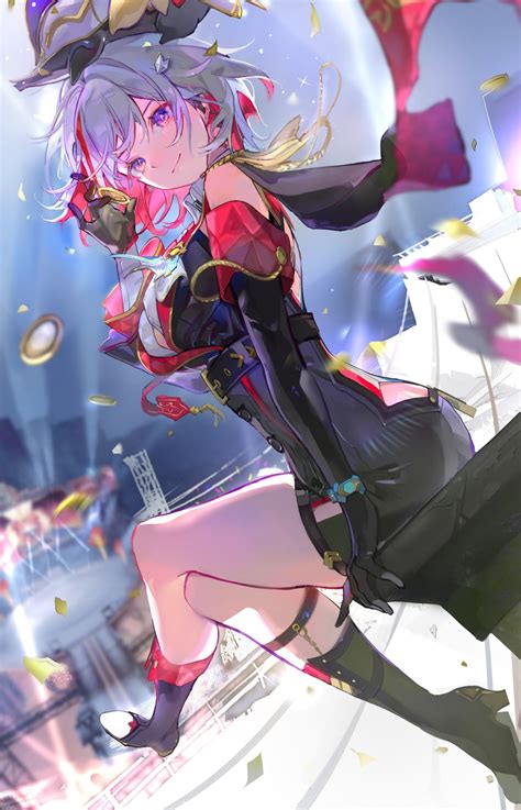 Topaz Trotter And Numby Honkai And 1 More Drawn By Miermere Danbooru